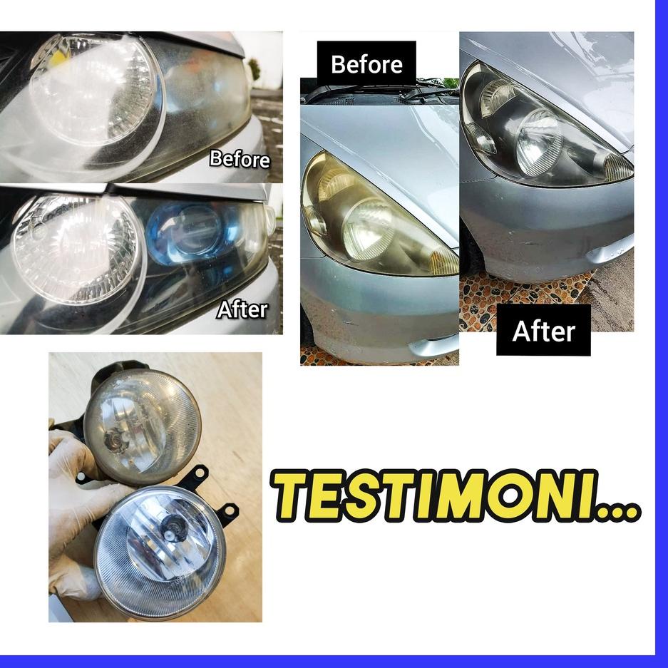 Jual Pembersih lampu kuning buram redup headlamp restorer restorasi ...