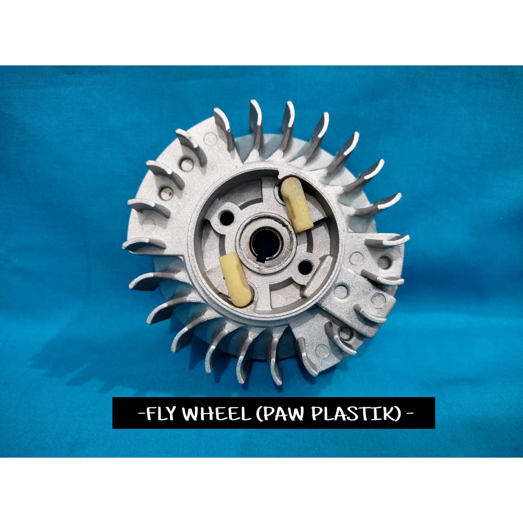 Jual FLY WHEEL PAWL PLASTIK / PULLEY MAGNET CS 5200 | Shopee Indonesia
