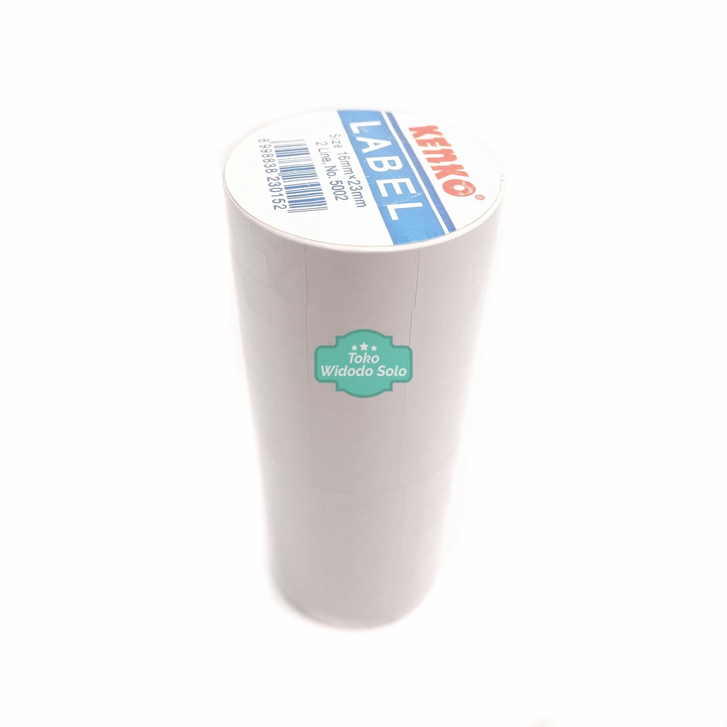 Jual 1 SLOP (ISI 10) Stiker Label Harga Putih 2 Line Hand Labeller ...