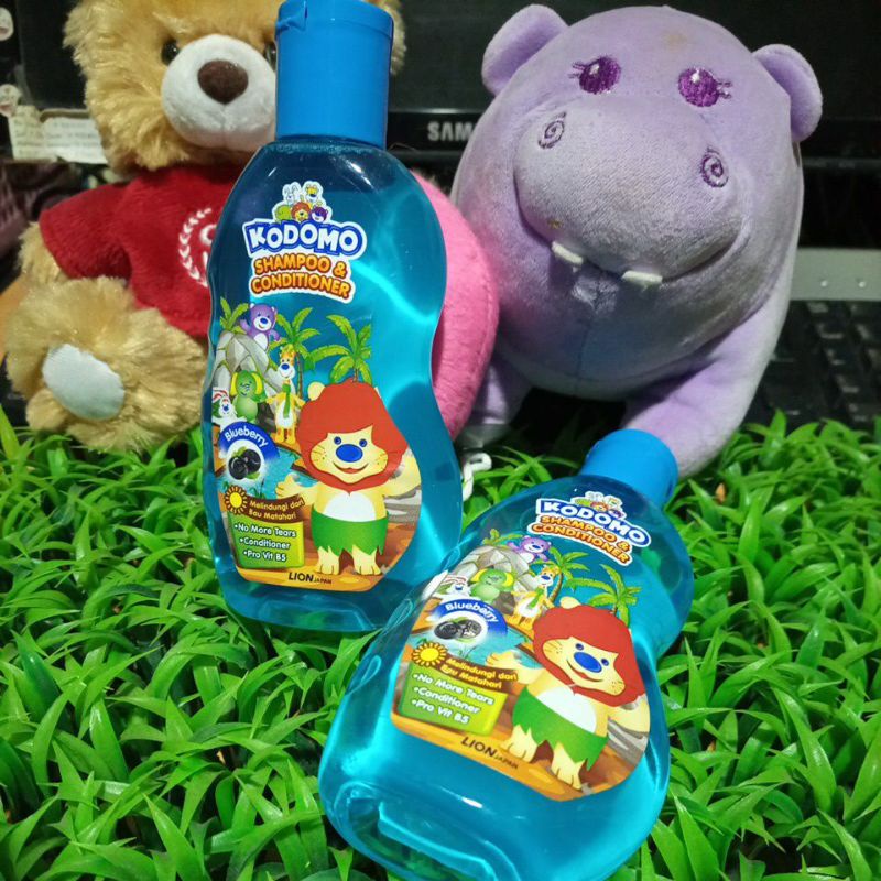 Jual Kodomo baby n kids shampoo+Conditioner Blueberry 200 ml | Shopee Indonesia