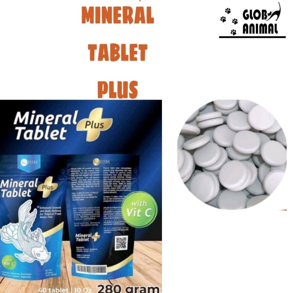 Jual ECERAN GARAM MINERAL TABLET PLUS VITAMIN C GARAM IKAN MODEL TABLET ...