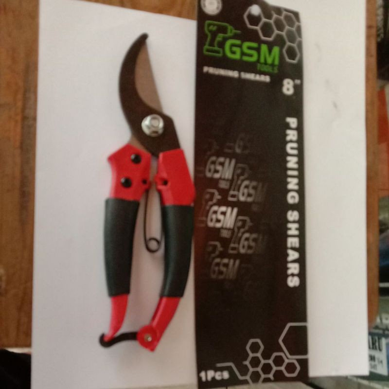 Jual gunting dahan alat potong dahan ranting stek pruning Gsm Tools 8" | Shopee Indonesia