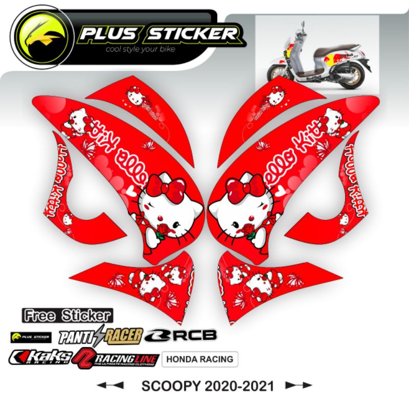 Jual Stripping Scoopy new 2021-2022 /Stripping Scoopy prestige hello ...