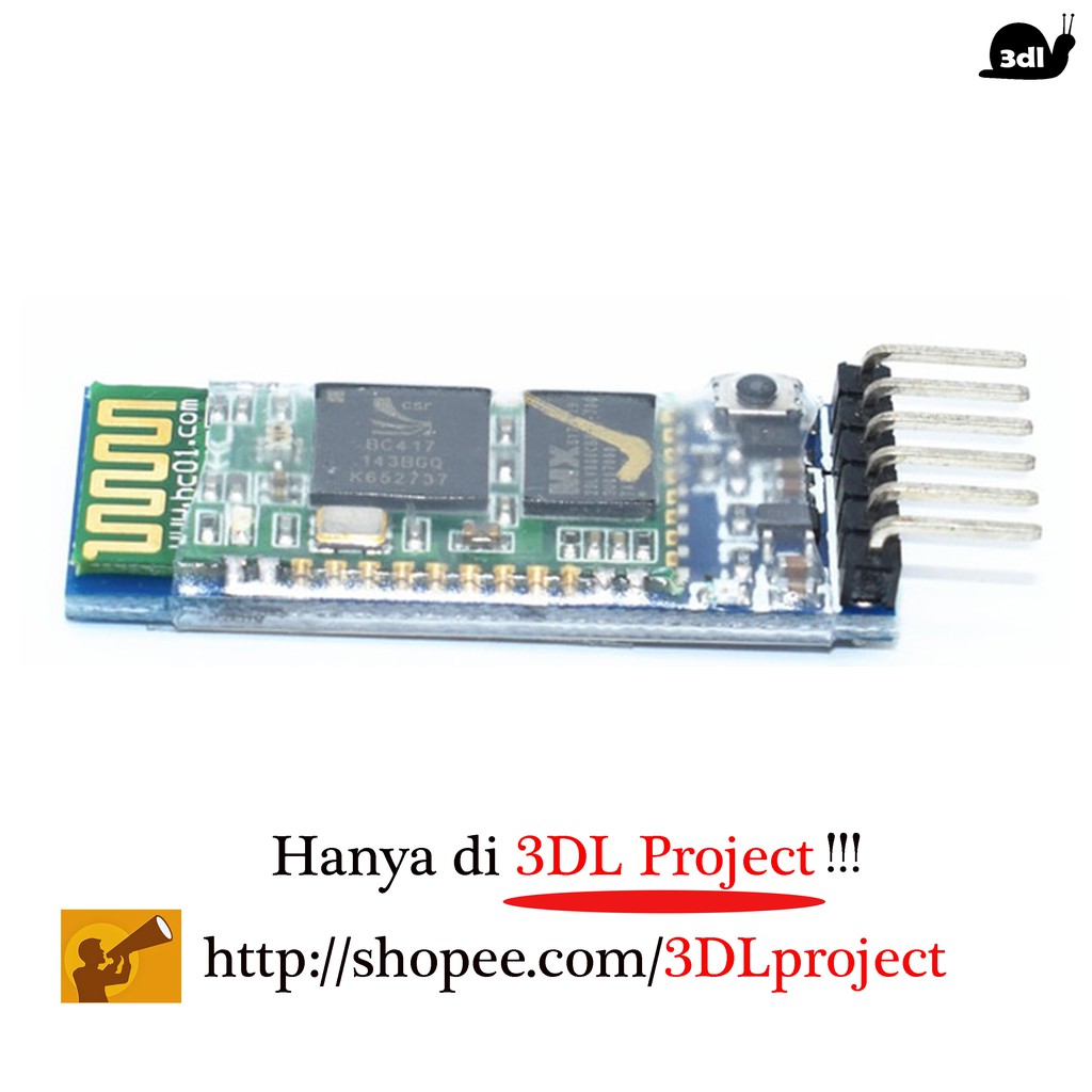 Jual HC-05 Bluetooth Module untuk Arduino, Raspberry PI | Shopee Indonesia