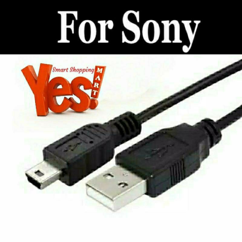 Jual Kabel Data USB Buat Camera Sony H5 HC15 SD1000 S930 U50 V3 W35 ...