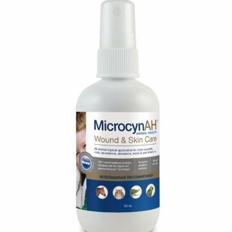 Jual microcynah spray obat luka dan bekas jahitan untuk semua jenis ...
