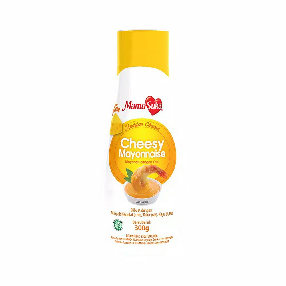 Jual MAMASUKA CHEESY MAYONNAISE 300GR - MAYO KEJU - CHEESE MAYONAISE ...