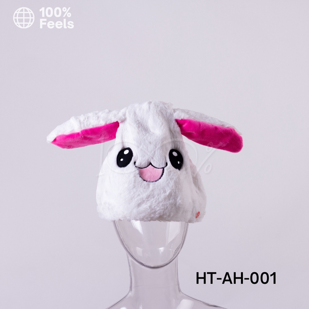 Jual Bunny Hat Topi Bergerak Banyak Karakter Lucu Imut Korean Style ...