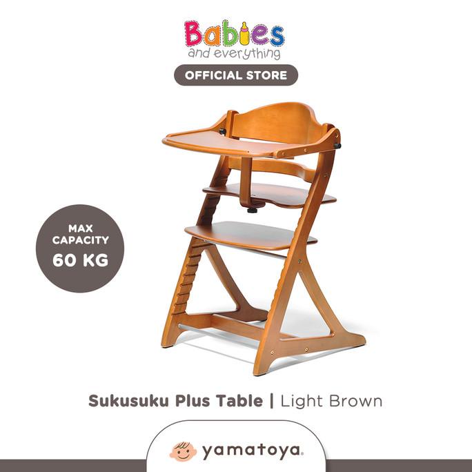 Jual Yamatoya Sukusuku Plus Table Brown | Shopee Indonesia