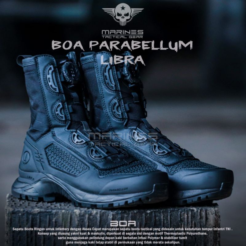 Jual Sepatu PDL Tactical Boa Parabellum LIBRA Original | Shopee Indonesia