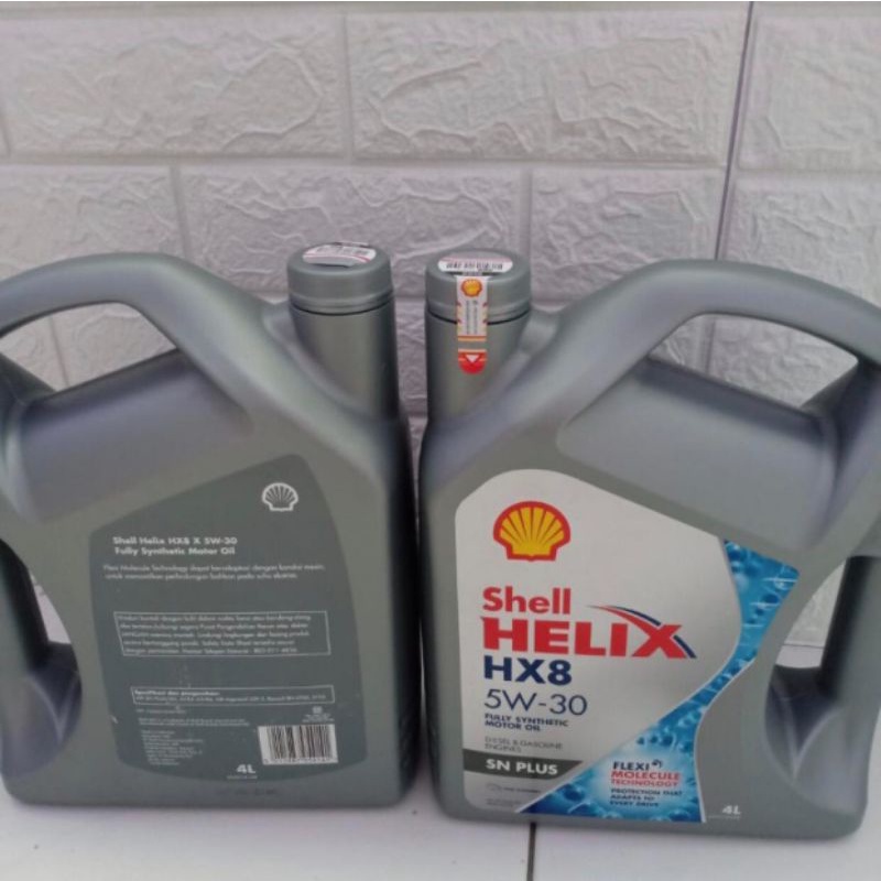 Jual OLI SHELL HELIX HX8 5W-30 4 liter | Shopee Indonesia