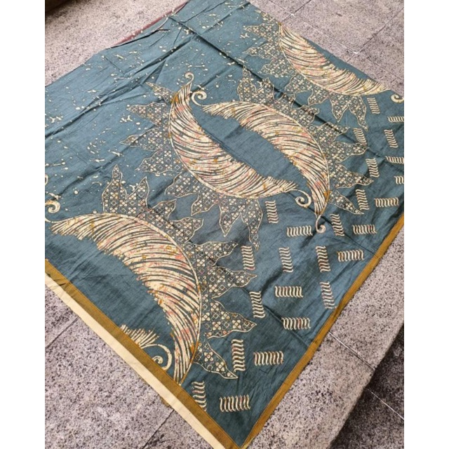 Jual Kain batik solo bulan api abu | Shopee Indonesia