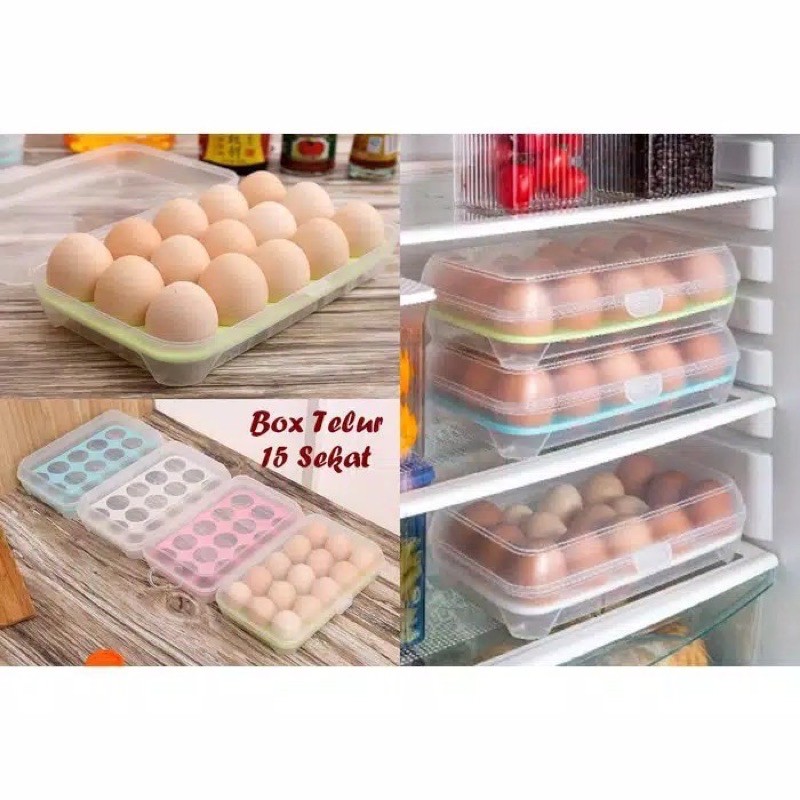 Jual kotak telur tempat penyimpanan telur wadah telur egg stroge ...