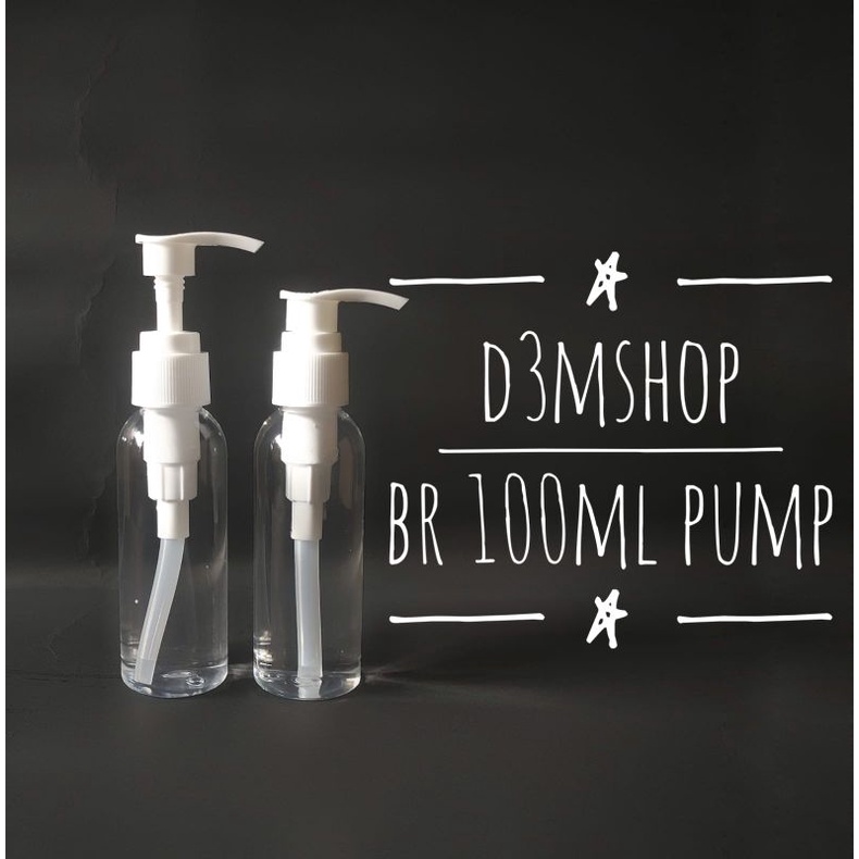 Jual Botol BR / RF 100ml Pump | Shopee Indonesia