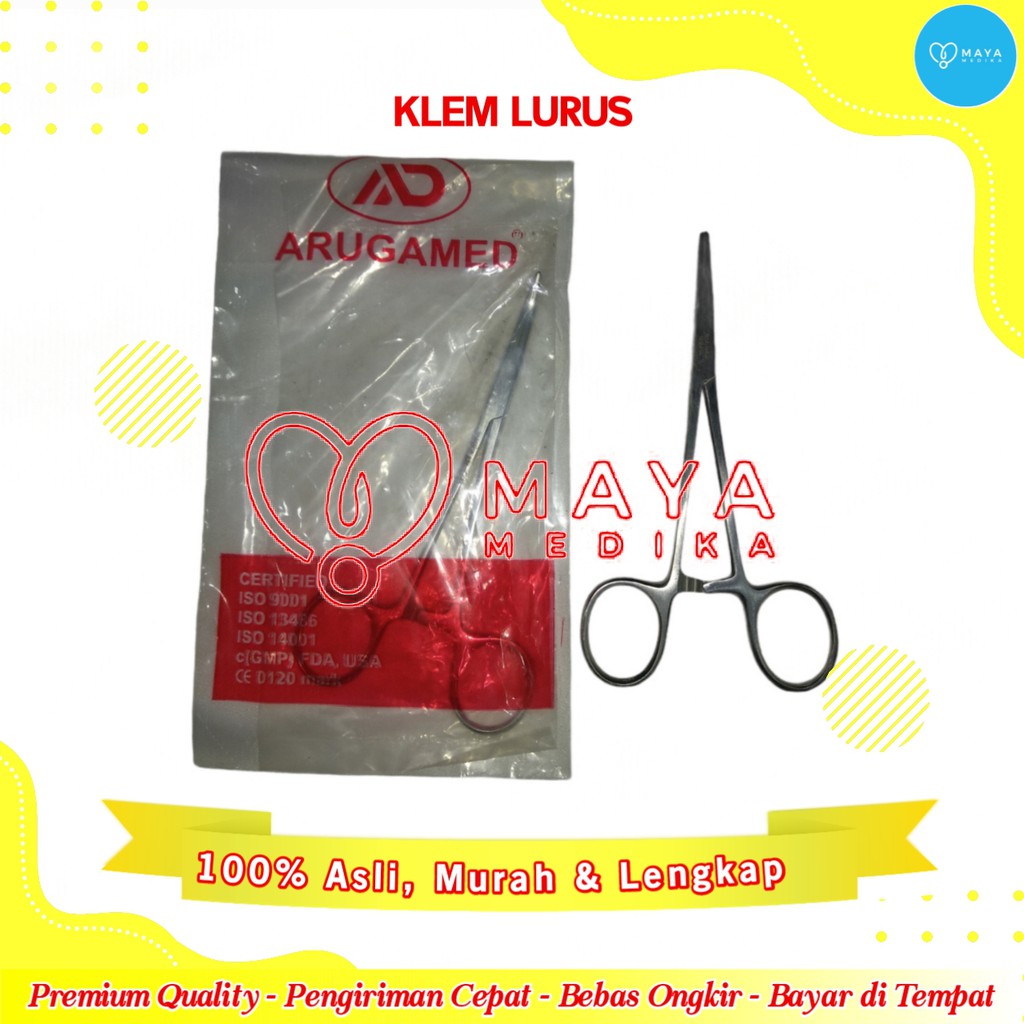 Jual Klem Lurus 12,5 cm | Shopee Indonesia