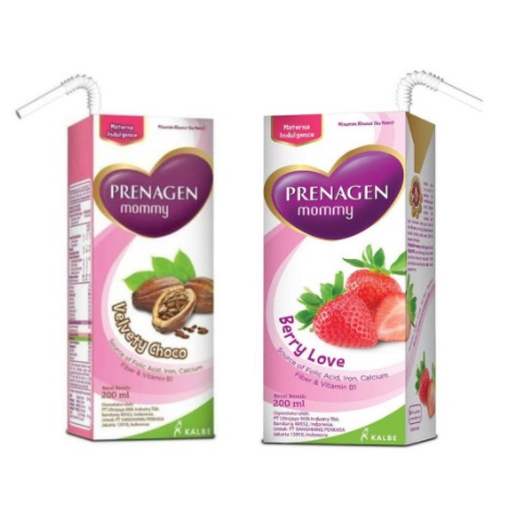 Jual Prenagen Mommy UHT velvety choco / Berry Love 200ml | Shopee Indonesia