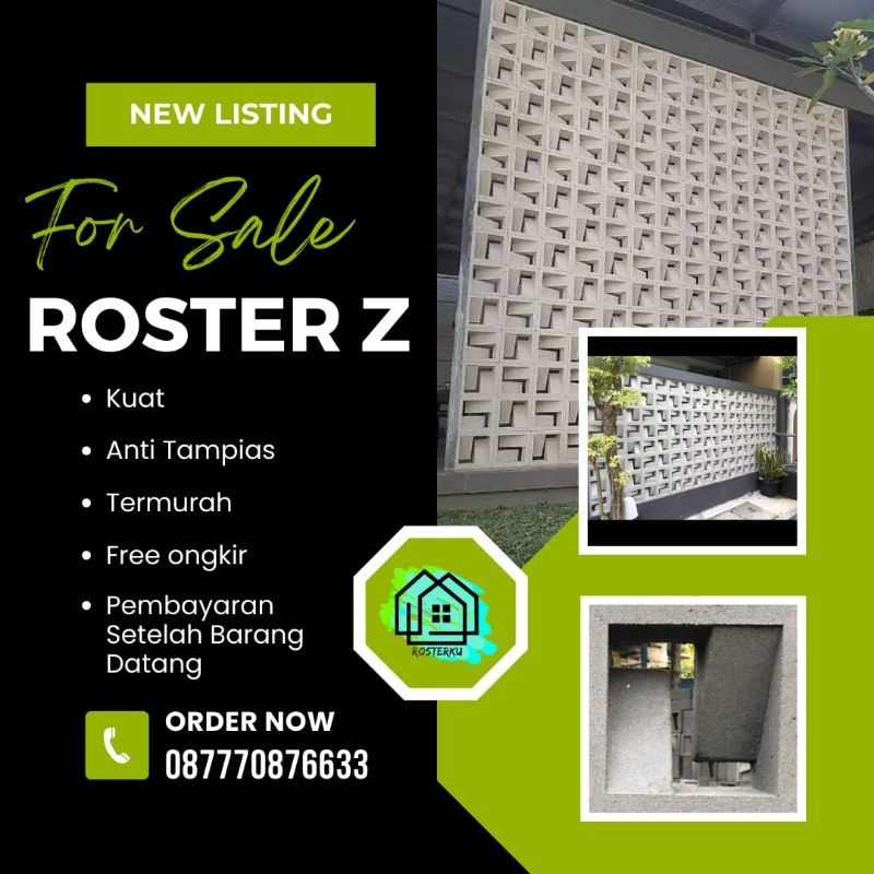 Jual Roster minimalis Aneka Model | Shopee Indonesia