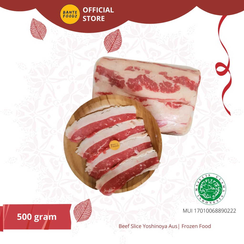 Jual Beef Slice AUS / Daging Sapi Slice AUS / Beef Slice Yoshinoya 500 ...