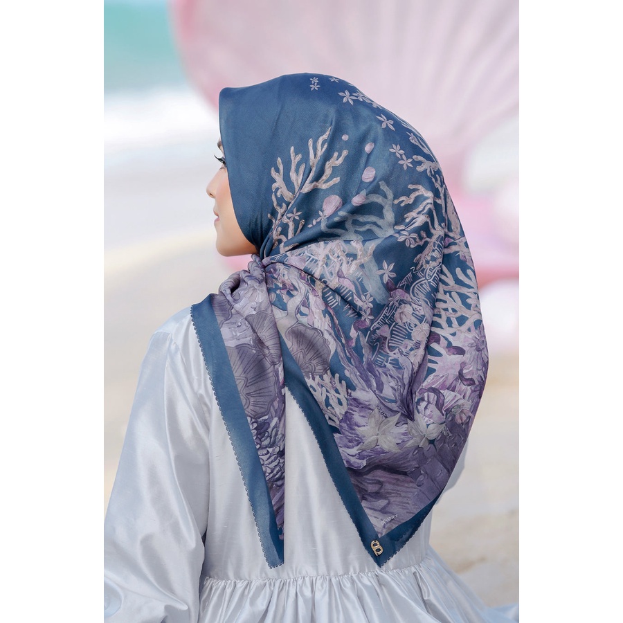 Jual Buttonscarves Disney The Little Mermaid Series Voal Square Reguler ...