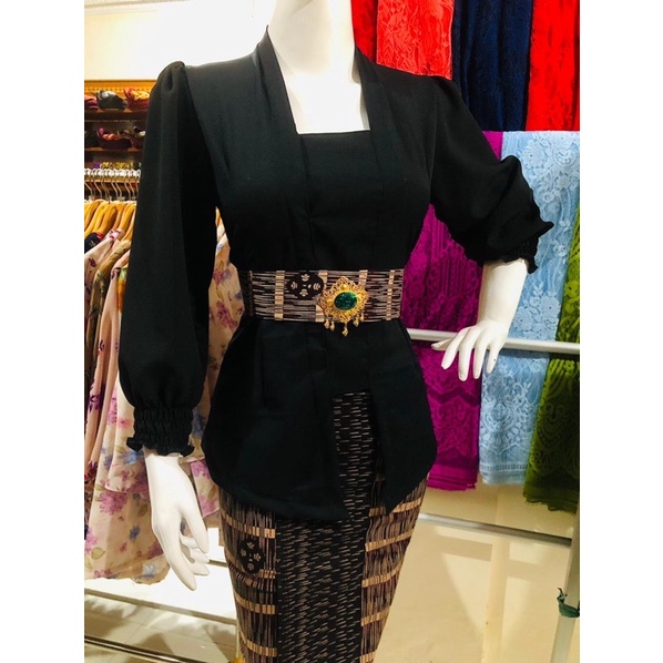 Jual KEBAYA MOSCREP BET V TANGAN BALON KEBAYA TRADISIONAL MODERN ...