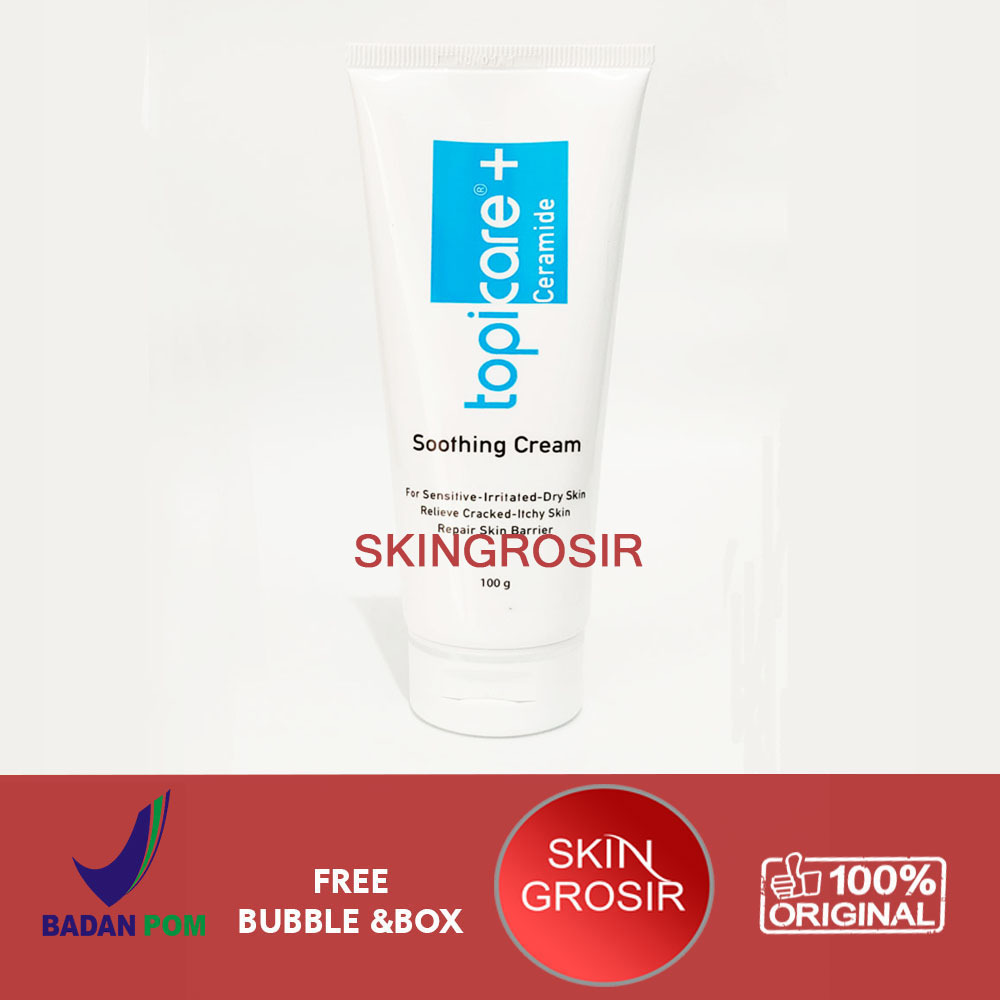 Jual [READY STOCK] Topicare + CERAMIDE SOOTHING CREAM 100gr / Krim ...