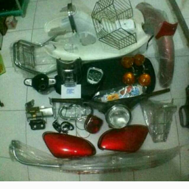 Jual Paket modif honda grand/star/prima jadi honda c70 classic | Shopee ...