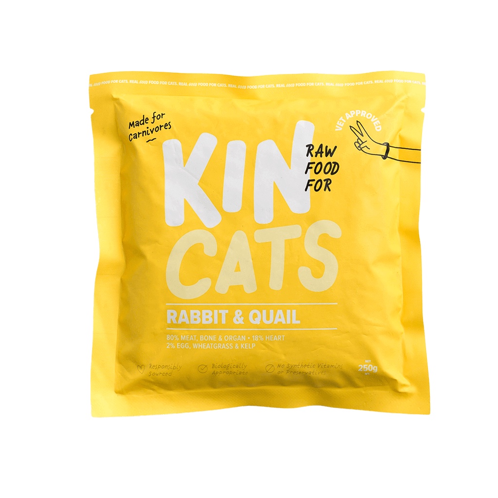 Jual Kin Dog Food - Rabbit & Quail 250gr - Cat Food | Shopee Indonesia
