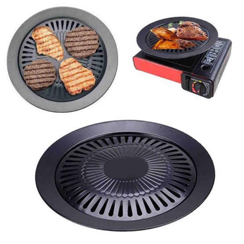 Jual Smokeless BBQ ULTRA Grill Pan Bulat Kompor High Quality Alat ...