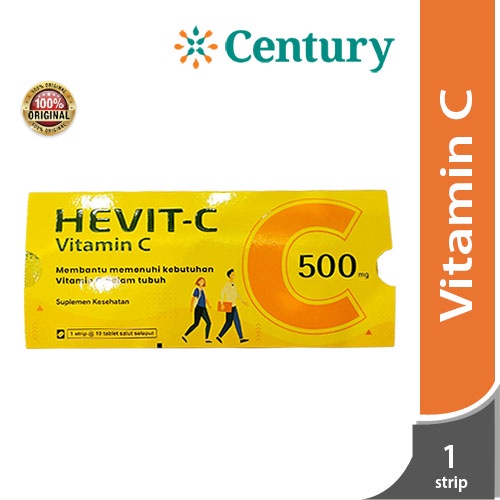 Jual Hevit-C Vitamin C 500mg 1 Catchcover | Shopee Indonesia