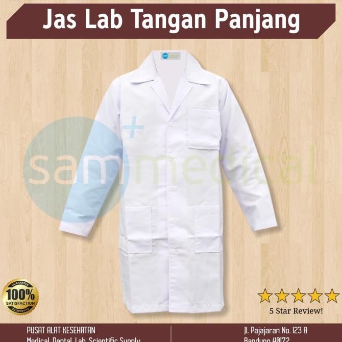 Jual Jas Lab Tangan Panjang - Jas Laboratorium MURAH | Shopee Indonesia