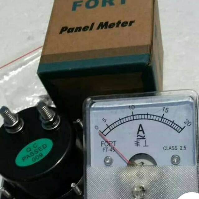 Jual Amper Meter Analog AC/DC FORT Type FT-52A | Shopee Indonesia