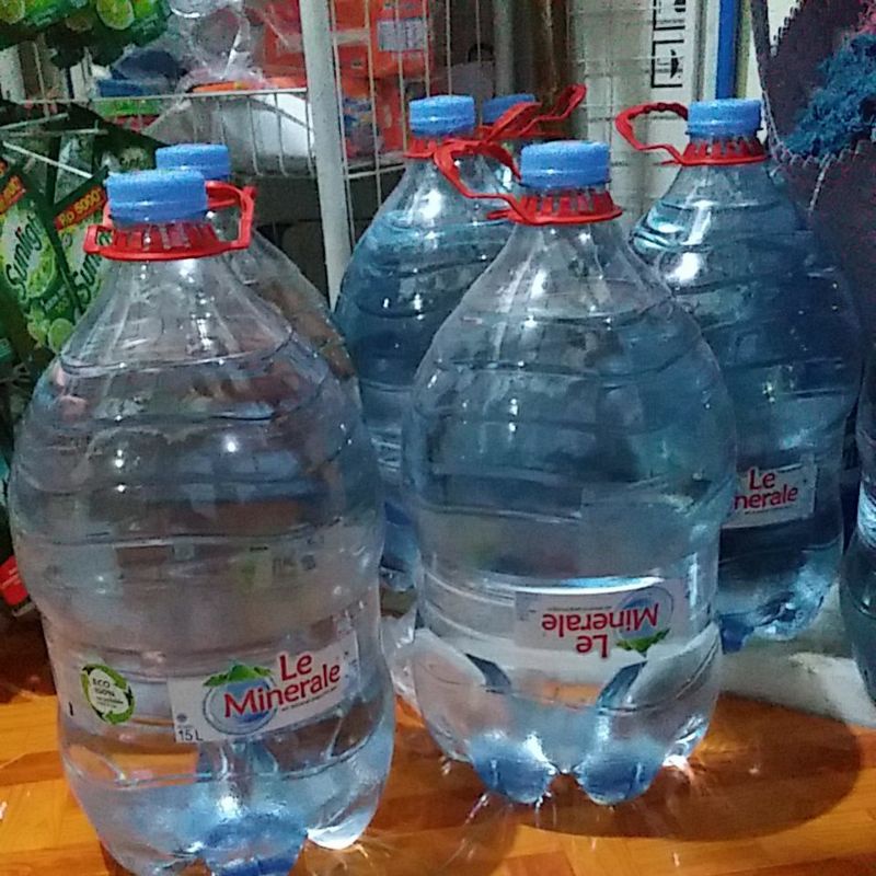 Jual Air minum mineral le minerale galon 15 ltr | Shopee Indonesia