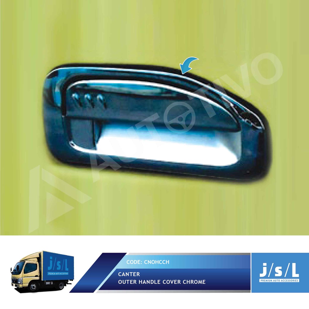 Jual Mangkok Pintu Mitsubishi Canter JSL Outer Handle Cover Chrome ...