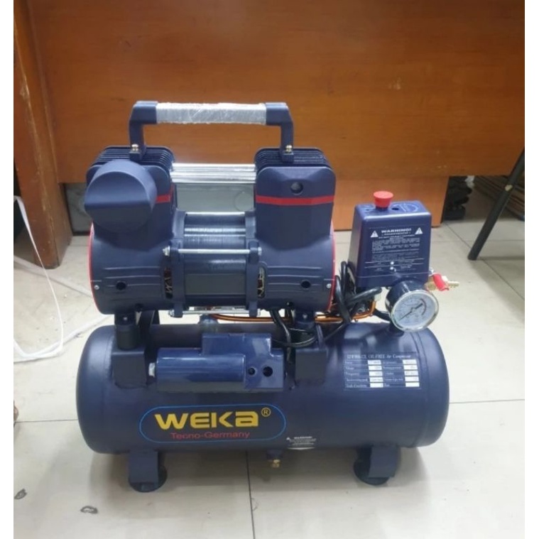Jual Mesin compressor Oiless 1,3 hp 12 Liter Kompresor Angin Silent 1,3 ...