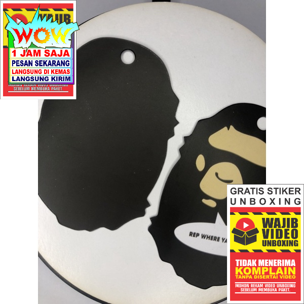 Jual BAPE LABEL TAG HANGTAG SUPER PREMIUM CO 1X DI KIRIM 600PCS ...