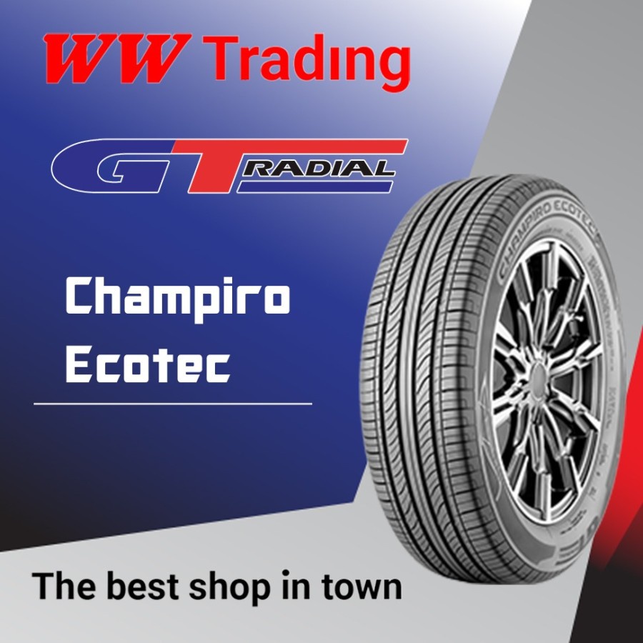 Jual BAN GT RADIAL CHAMPIRO ECOTEC 195/55/R15 / 195 55 15 | Shopee ...