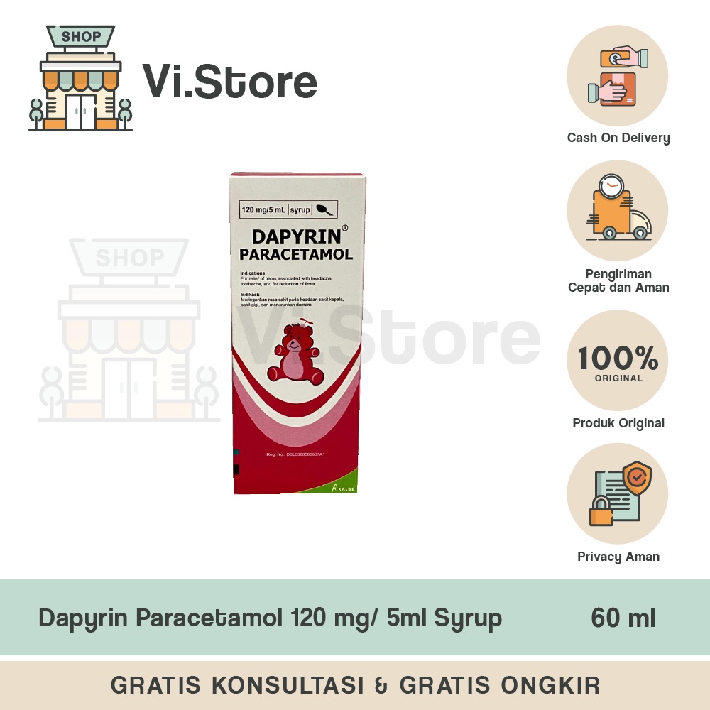 Jual Dapyrin / Dapirin Sirup 60 ml | Shopee Indonesia