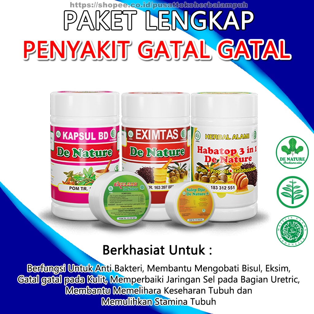 Jual Obat Gatal Kulit Eksim Exim Psoriasis Alergi Kurap Kadas Kudis ...