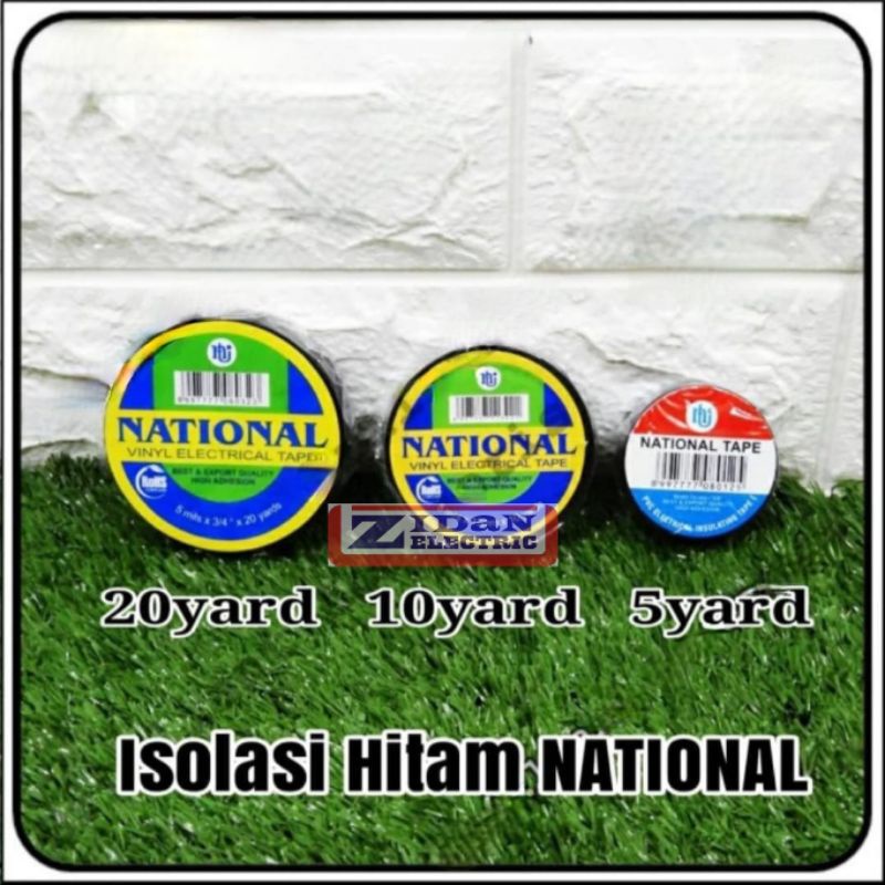 Jual Isolasi National 5 20 Yard / Isolasi Listrik National Vinyl ...