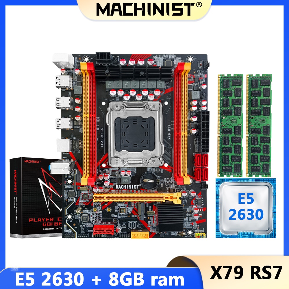 Jual PREORDER Machinsit X79 LGA 2011 Motherboard combo With XEON E5 ...