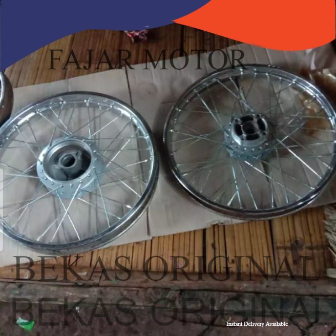 Jual velg pelek set paketan, HONDA REVO ABSOLUT, SEKEN ORIGINAL ...