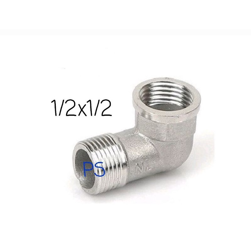 Jual Sock Elbow Drat Luar Drat Dalam 1/2 x 1/2 Steinless Sambungan L ...