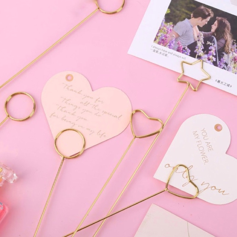 Jual STIK CARD BESI | STIK KARTU UCAPAN | TANGKAI KARTU UCAPAN | STICK ...