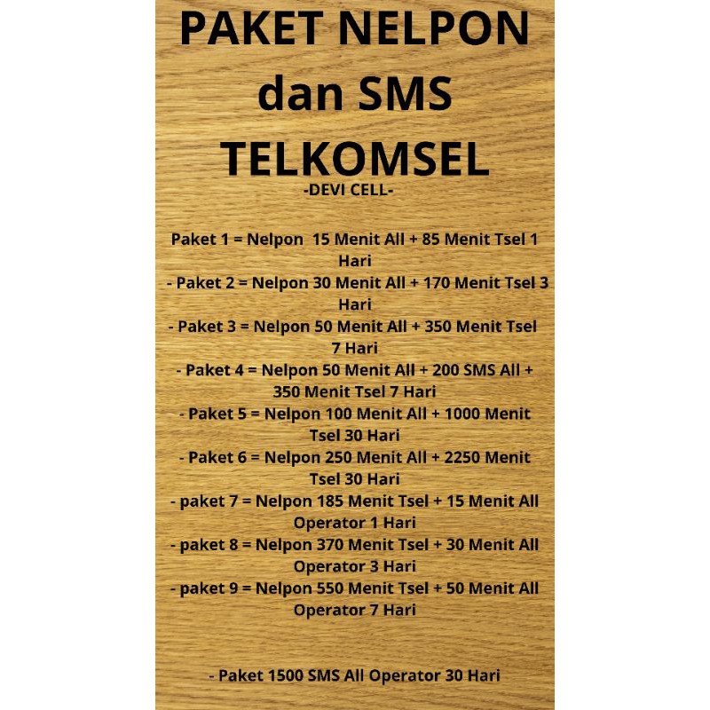 Jual PAKET NELPON TELKOMSEL SESAMA DAN ALL OPERATOR FIX | Shopee Indonesia