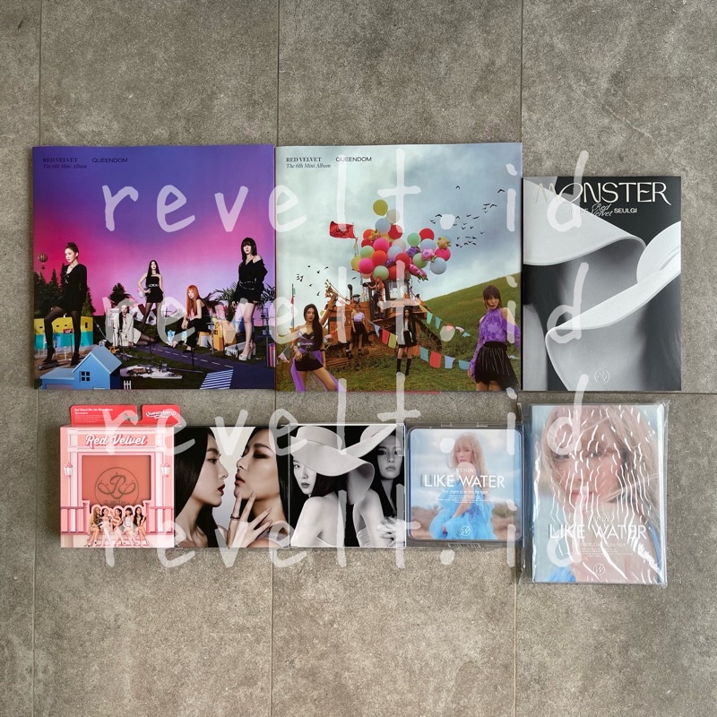 Jual RED VELVET OFFICIAL ALBUM ONLY UNSEALED (BACA DESKRIPSI) | Shopee ...
