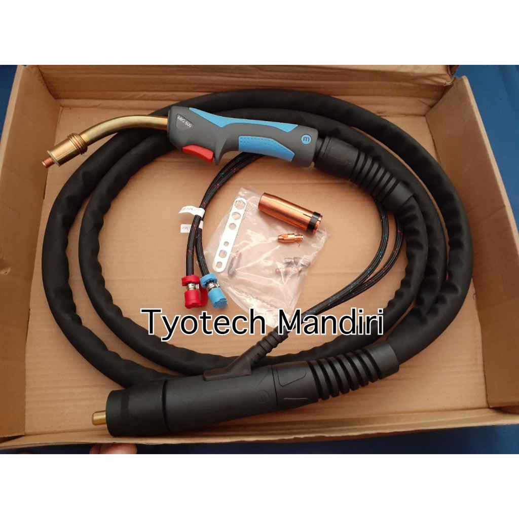 Jual Stang las mig gun Co2 501D TORCH panjang 3 meter | Shopee Indonesia