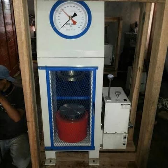 Jual Alat Uji Kuat Tekan Beton Digital / compression electric machine ...