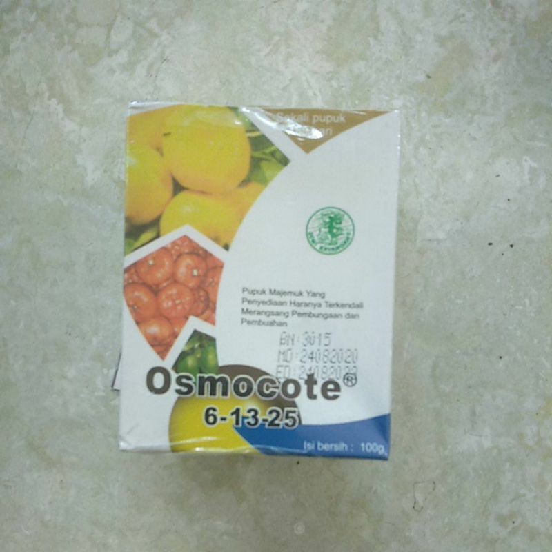 Jual Pupuk Dekastar Osmocote 6 - 13 - 25 uk 100 gram | Shopee Indonesia