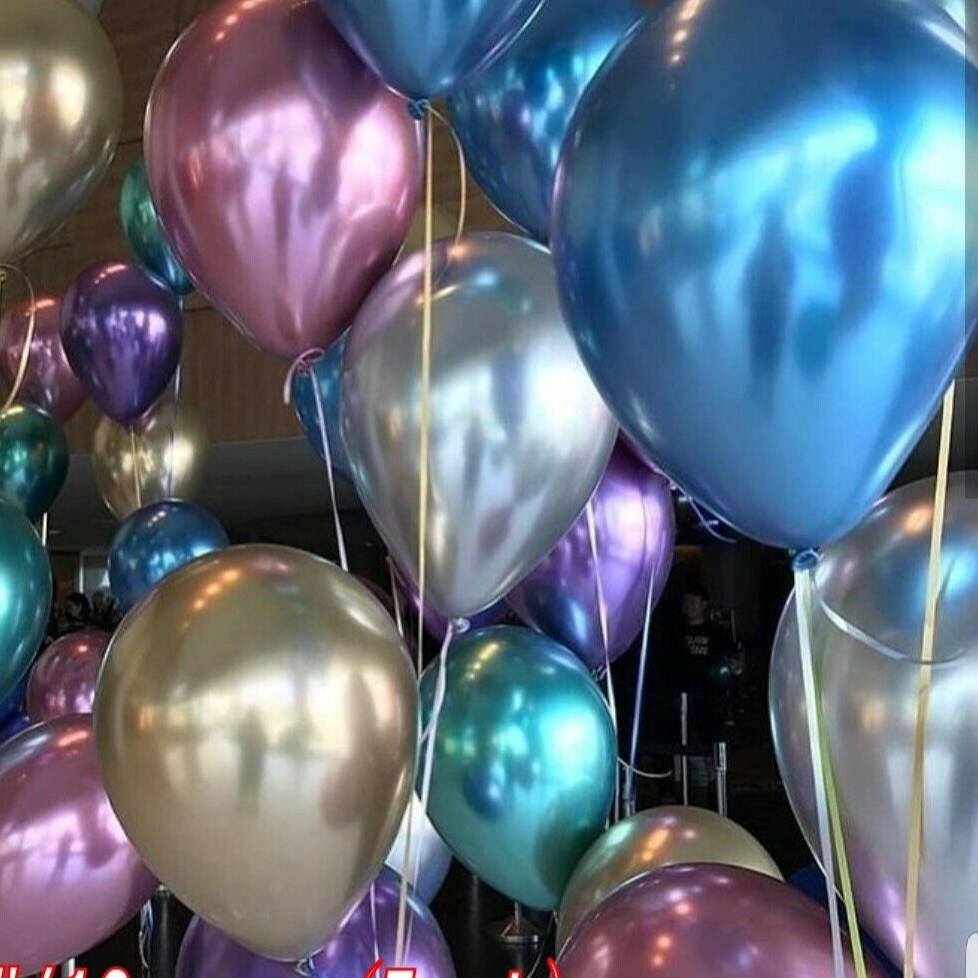 Jual Balon Latex Chrome 12 inch | Balon Chrom | isi 10 pas | Shopee ...