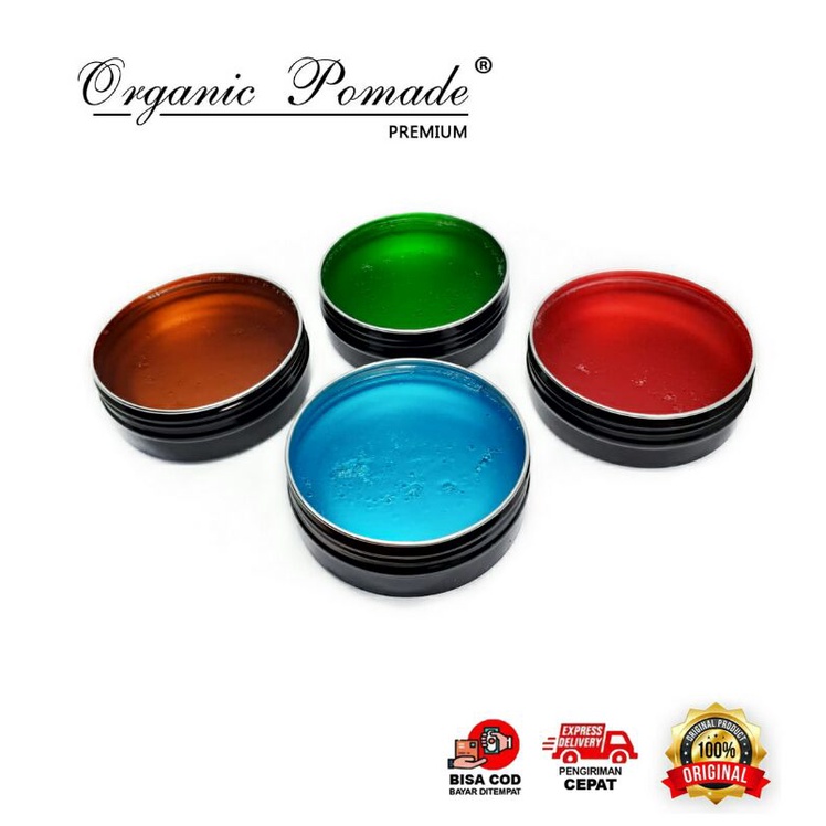 Jual POMADE water base strong hold non label polos 75g | Shopee Indonesia